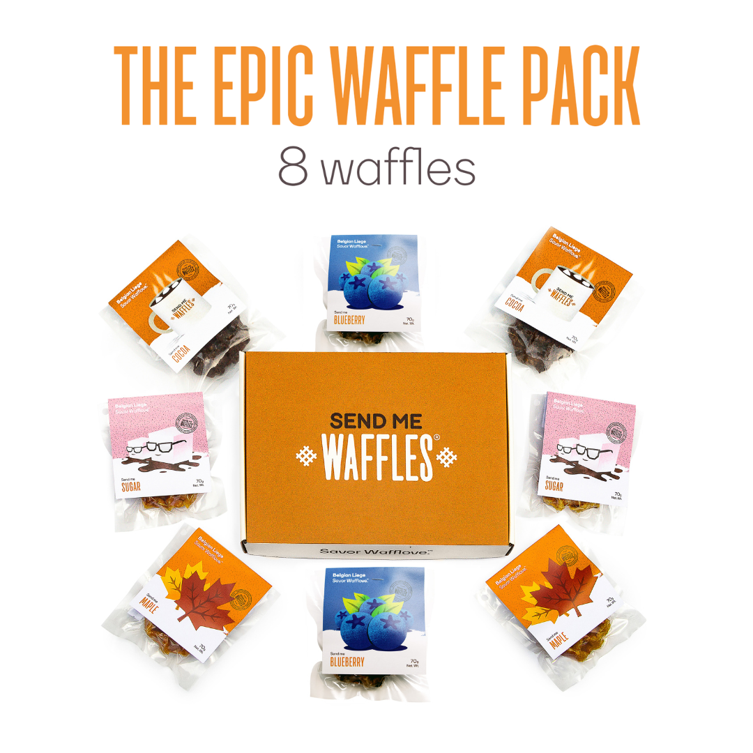 The Epic Waffle Pack - 8 Waffles|Send Me Waffles